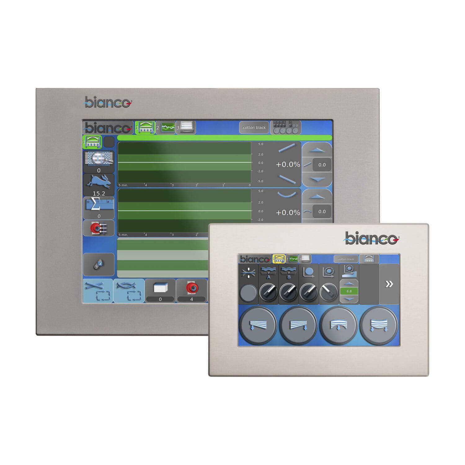 Panel de visualización táctil - VDTEX - Bianco - 15" / industrial ...