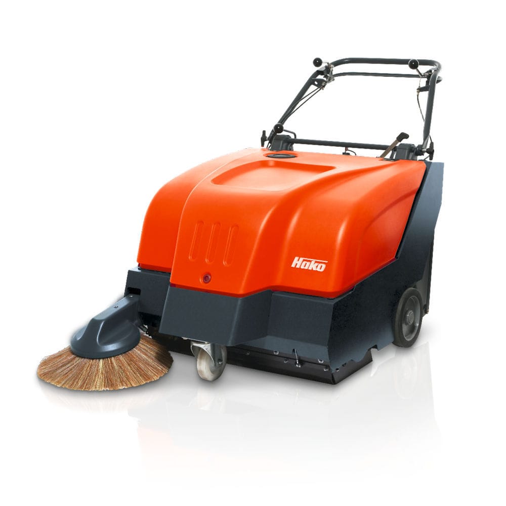 Barredora aspiradora con operador a pie - Sweepmaster 800 - HAKO ...