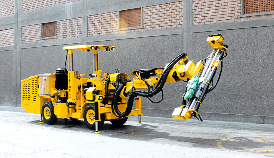 Perforadora multifunción - RAPTOR 44 XP - resemin - autopropulsada ...