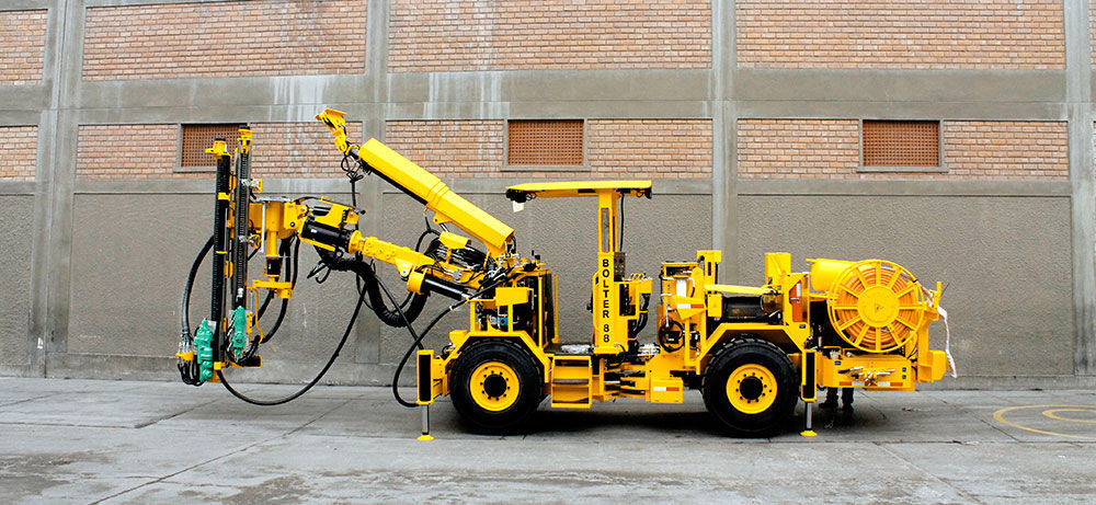 Perforadora multifunción - BOLTER 88 - resemin - autopropulsada / rotativa