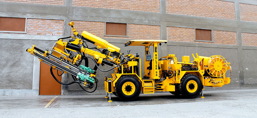 Perforadora multifunción - BOLTER 88 - resemin - autopropulsada / rotativa