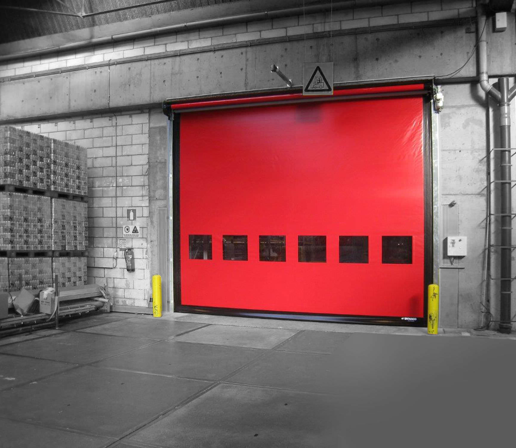 Puerta enrollable - M3 - Entrematic Dynaco - de grandes dimensiones ...