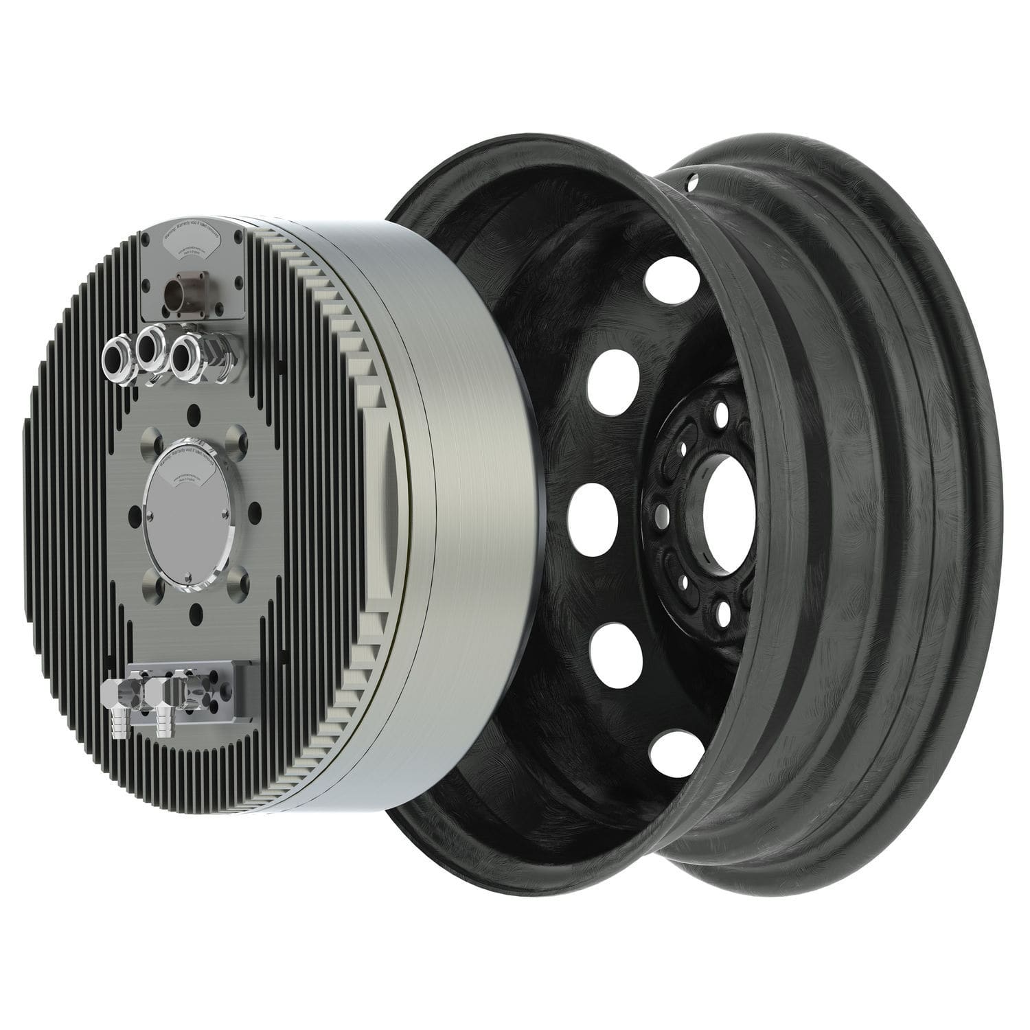 Motor rueda DC - XR Series - Pinted Motor Works - brushless / 36 V / 48 V