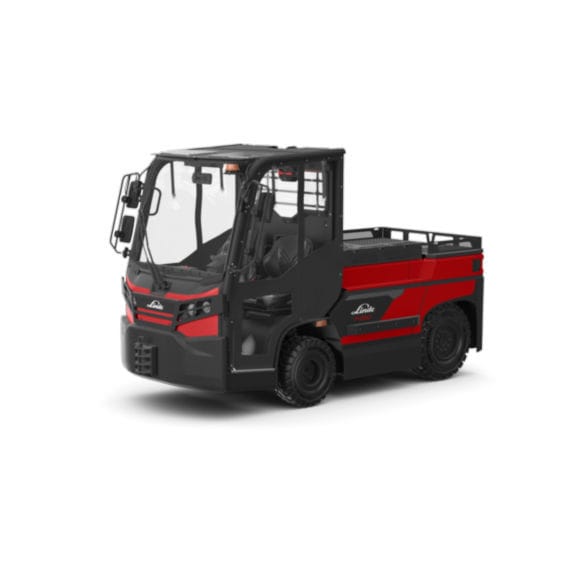 Tractor de remolcado - P series - Linde Material Handling - eléctrico / sobre ruedas / con ...