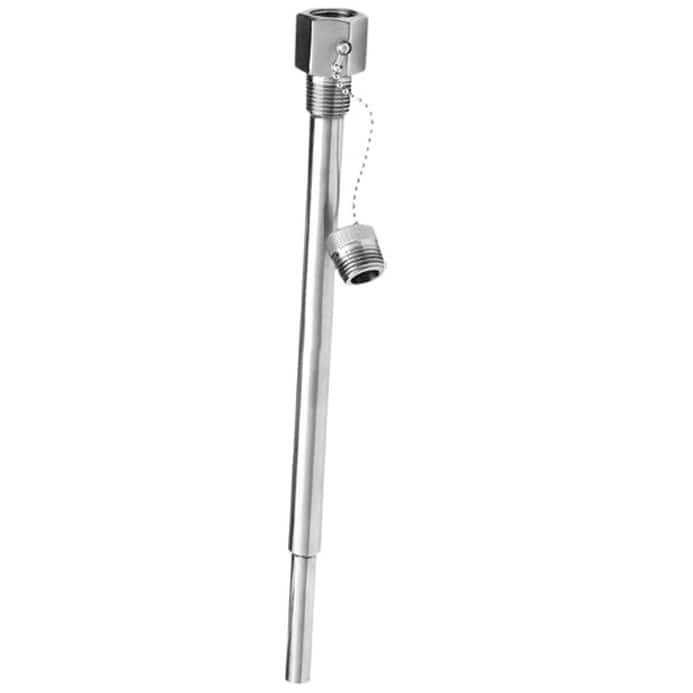 Termopozo con brida - TW - U.S. GAUGE - de soldar / roscado / de inserción