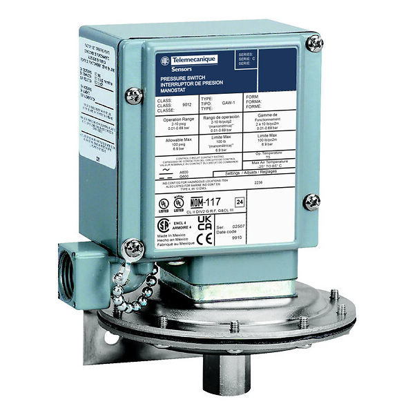 Presostato electromecánico - 9012GAW1 - Telemecanique Sensors - de ...