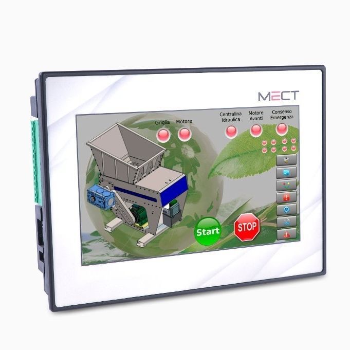 Terminal de operador con pantalla táctil - TP1070 - MECT SRL ...