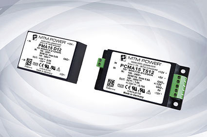 Alimentación eléctrica para circuito impreso - PCMA15 T series - MTM Power Messtechnik ...