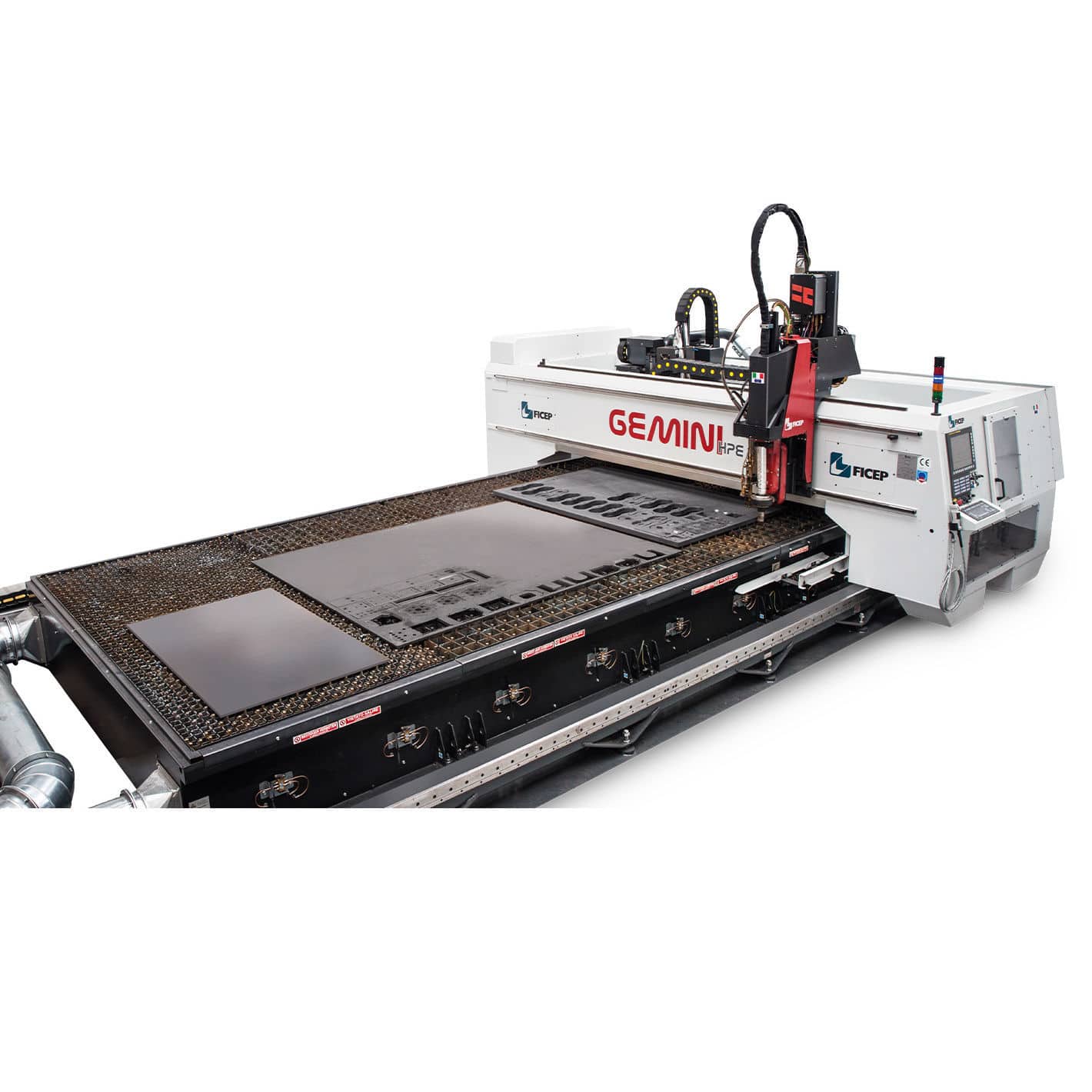 Máquina de corte láser - GEMINI - FICEP - oxicombustible / de plasma / para acero