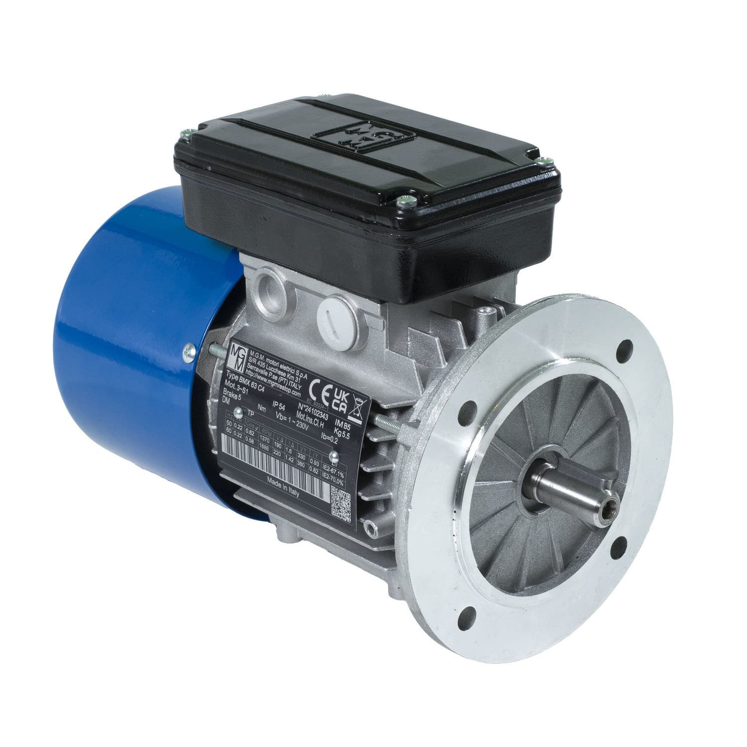 Motor freno asíncrono - BM-BMX series - M.G.M. Motori Elettrici S.p.A ...