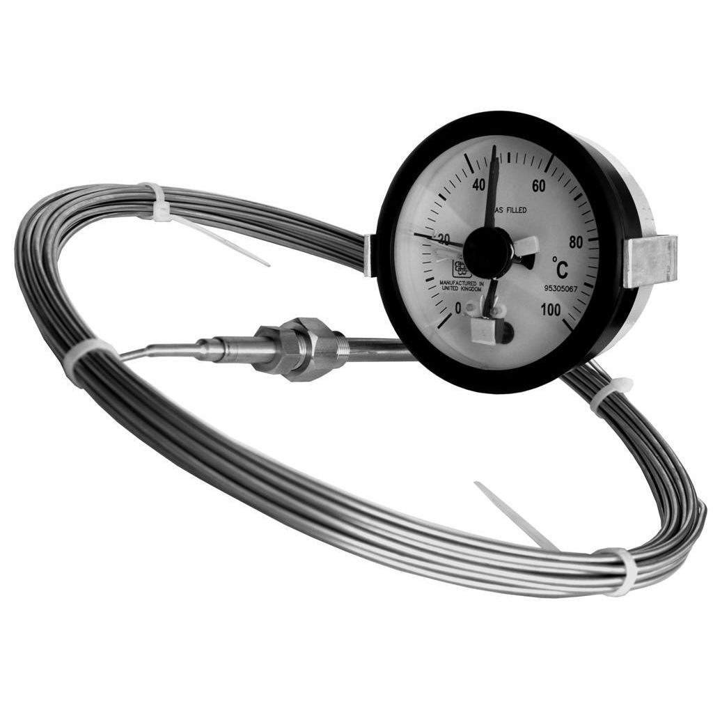 Termómetro de expansión de gas - 95FG, 211FG - Budenberg - analógico ...