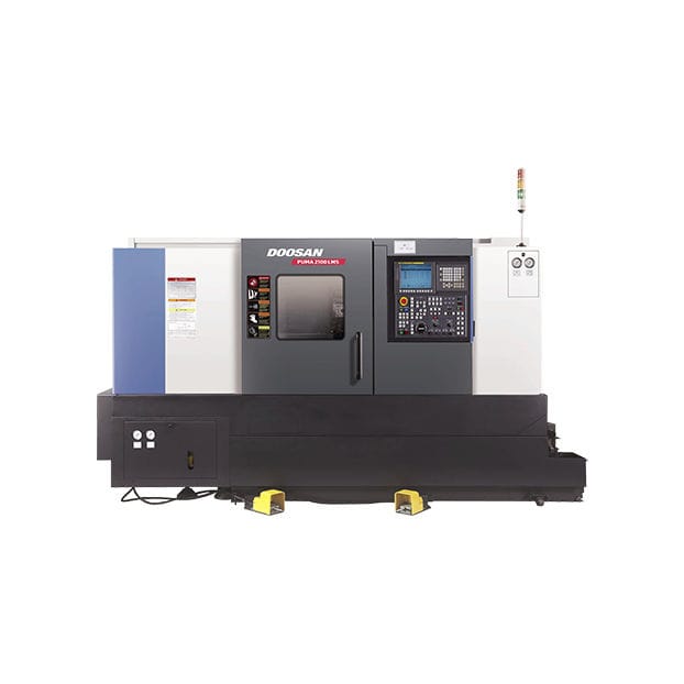 Centro de torneado CNC - PUMA 2100 series - DN Solutions - 2 ejes / 12 ...