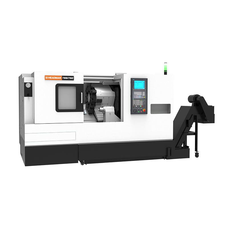 Torno CNC - T65-750 - ZHEJIANG HEADMAN MACHINERY CO., LTD. - horizontal / A2-8 / 12 herramientas