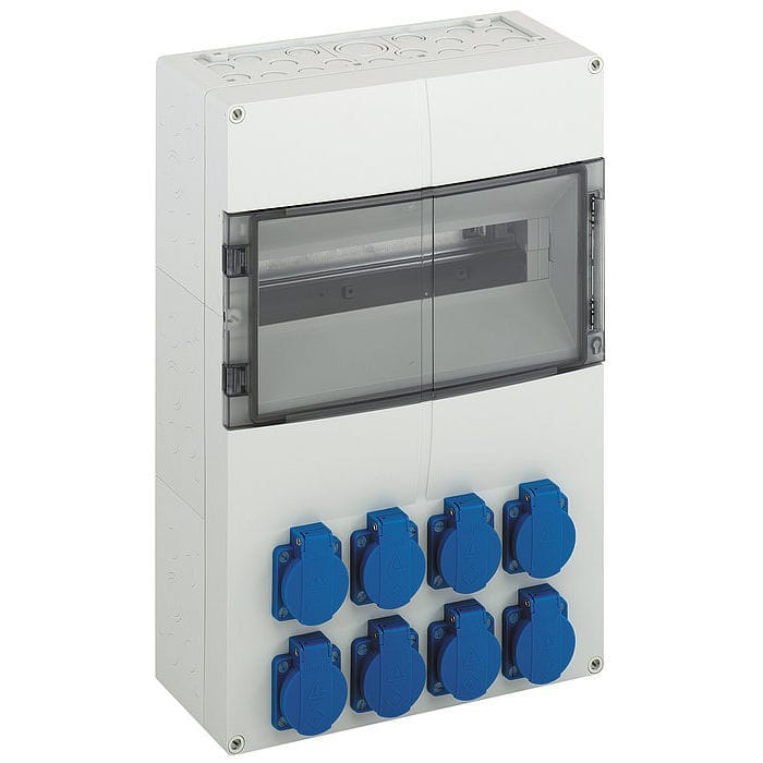 Caja eléctrica para rack para distribución eléctrica - AKi 14-1S ...