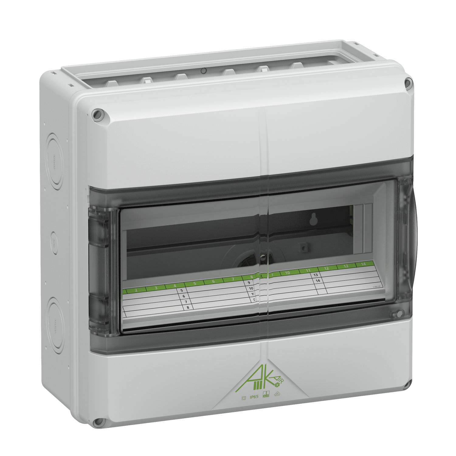 Caja eléctrica para rack para distribución eléctrica - AK-F 14 ...