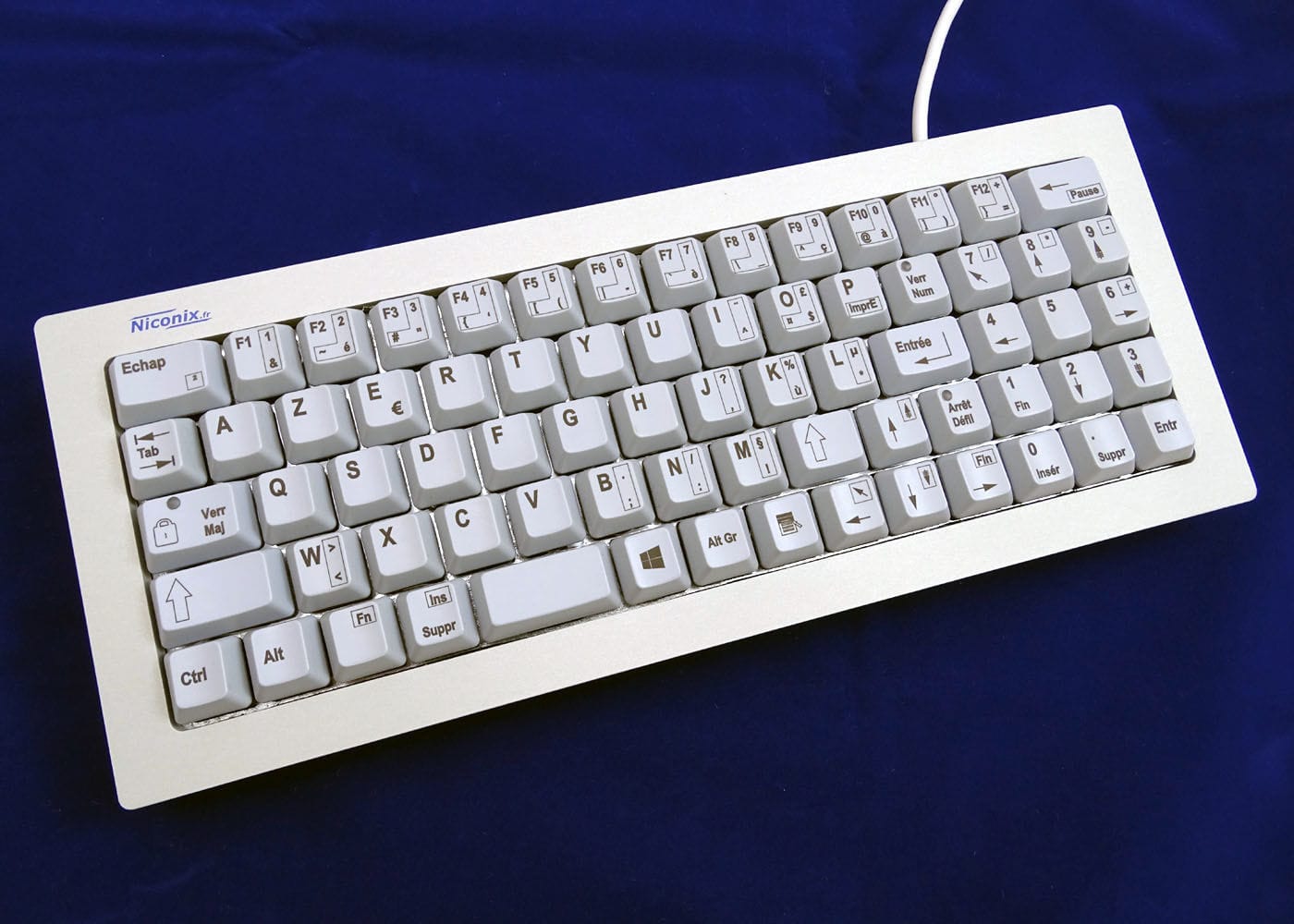 Teclado de mesa - NX560-08 - NICONIX - de tecla mecánica / de membrana ...