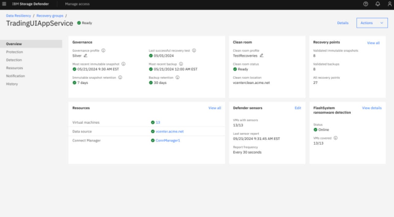Software de gestión - Storage Defender - IBM - de almacenamiento / de ...