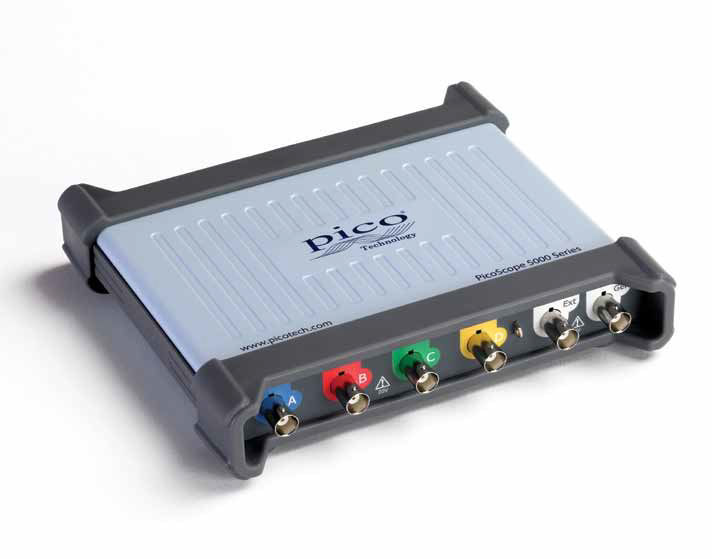 Osciloscopio USB - PicoScope 5000 series - Pico Technology - analógico/digital / portátil / de 2 ...