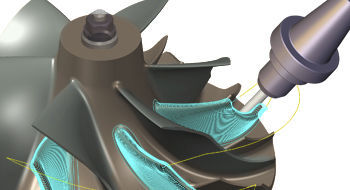 Software de CAM - Blade Expert - MASTERCAM - para mecanizado