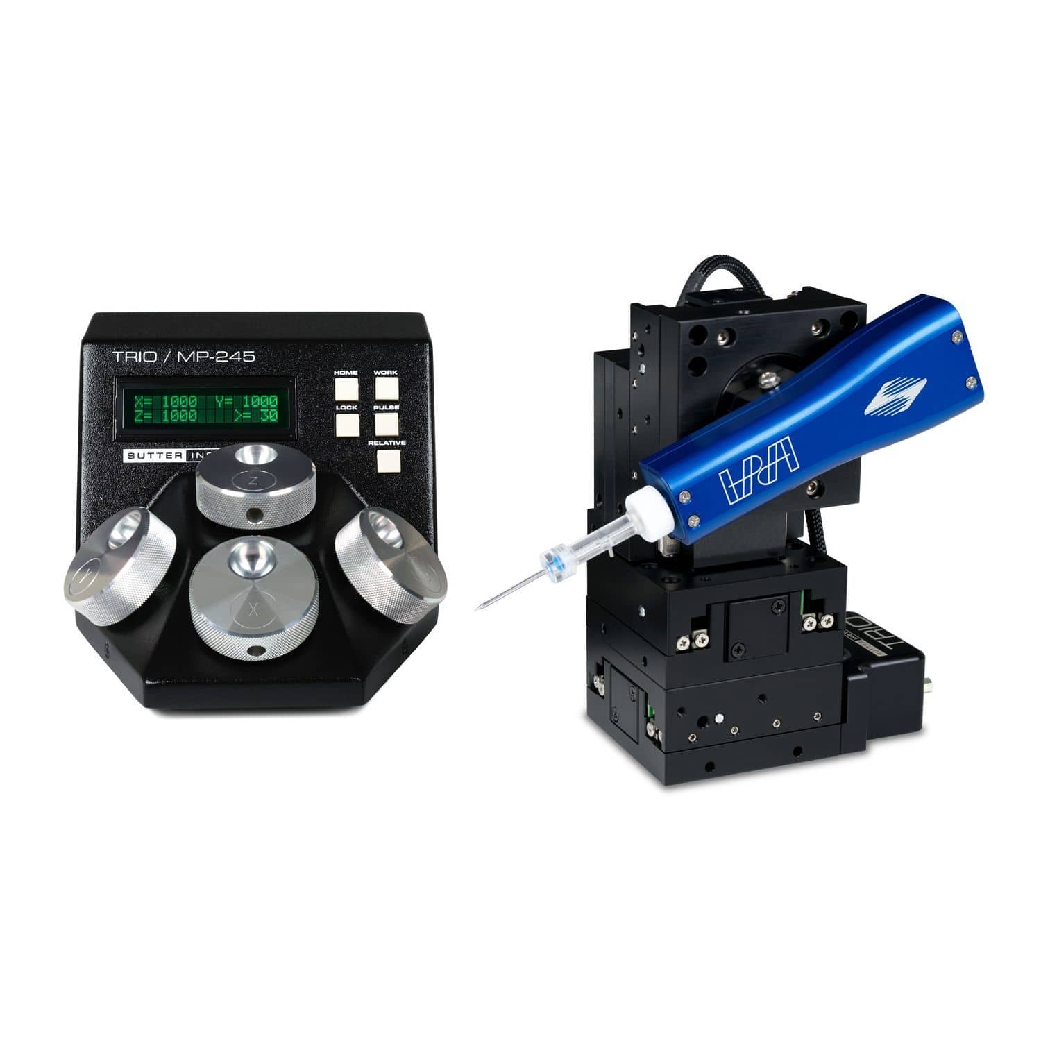 Micromanipulador motorizado - TRIO™ - SUTTER INSTRUMENT - de 3 ejes