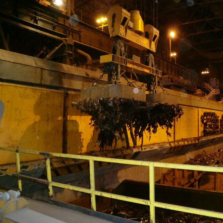 Electroimán de elevación de manipulación de chatarra - FR-E series ...