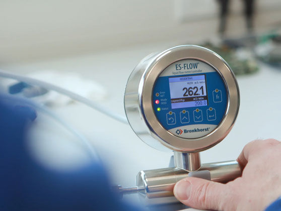 Caudalímetro por ultrasonidos - ES-FLOW series - Bronkhorst - para ...