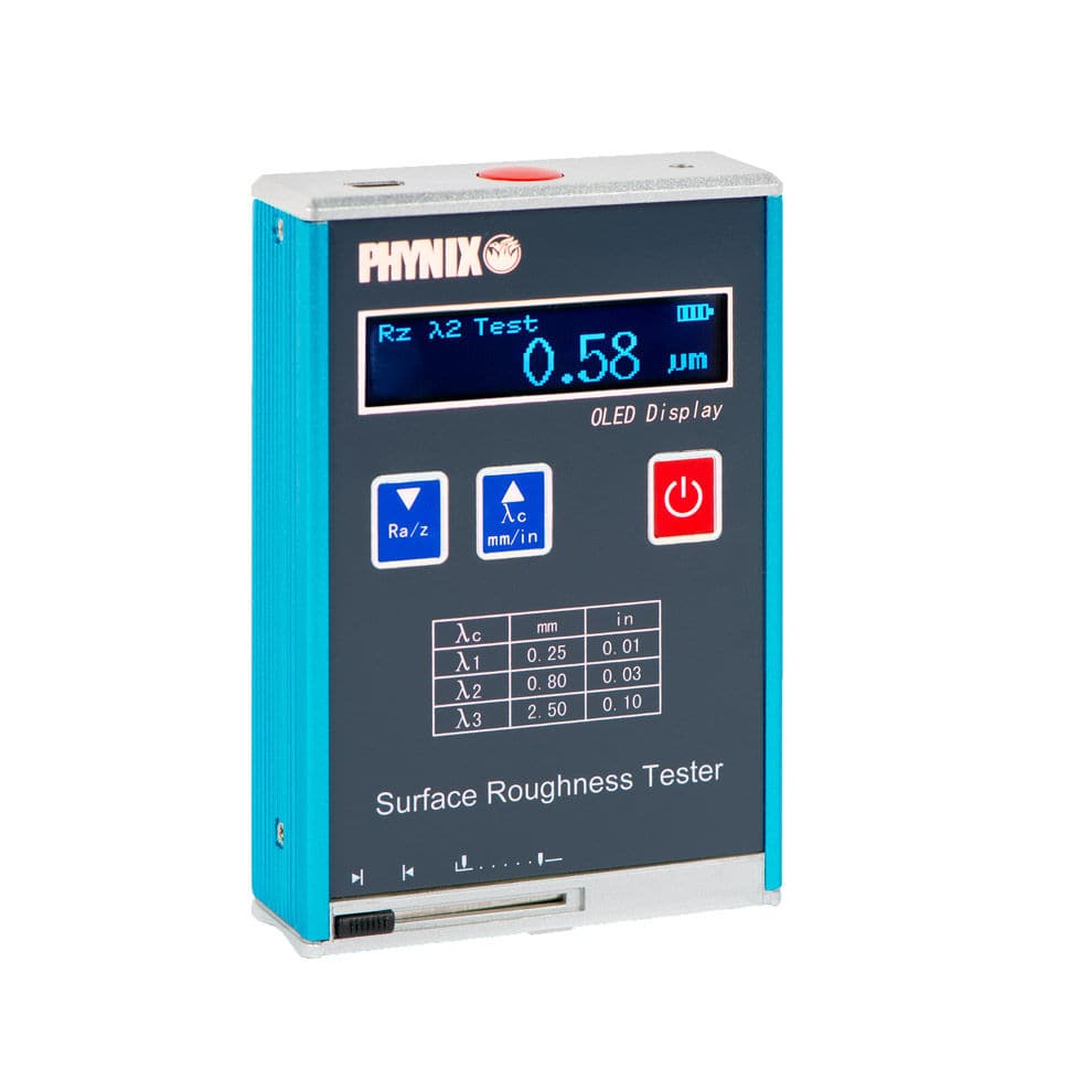 Rugosimetro de superficie - KR-110 - PHYNIX - portátil