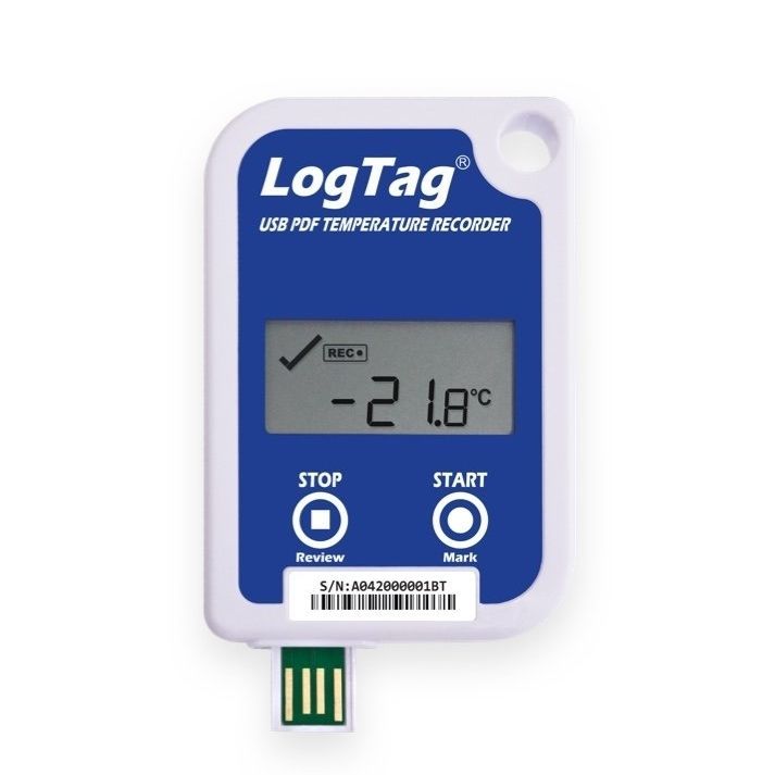 Data logger de temperatura - USRID-16 - Logtag - USB / con pantalla LCD