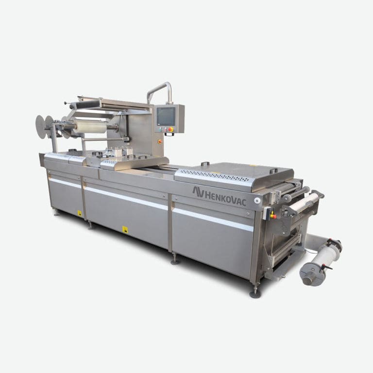 Máquina de termoformado de film plástico - TH series - Henkovac - para embalajes de productos ...