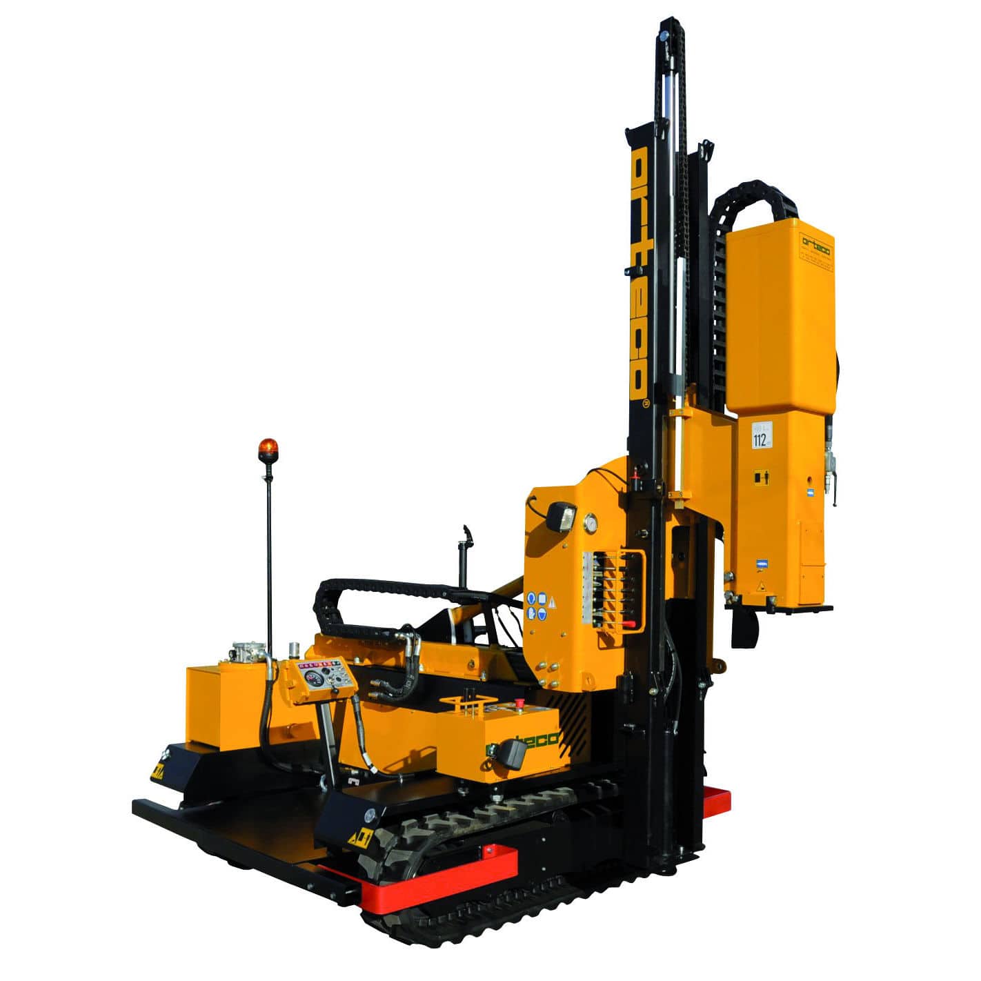 Martinete hidráulica - HD 1000 series - Orteco - cilíndrica