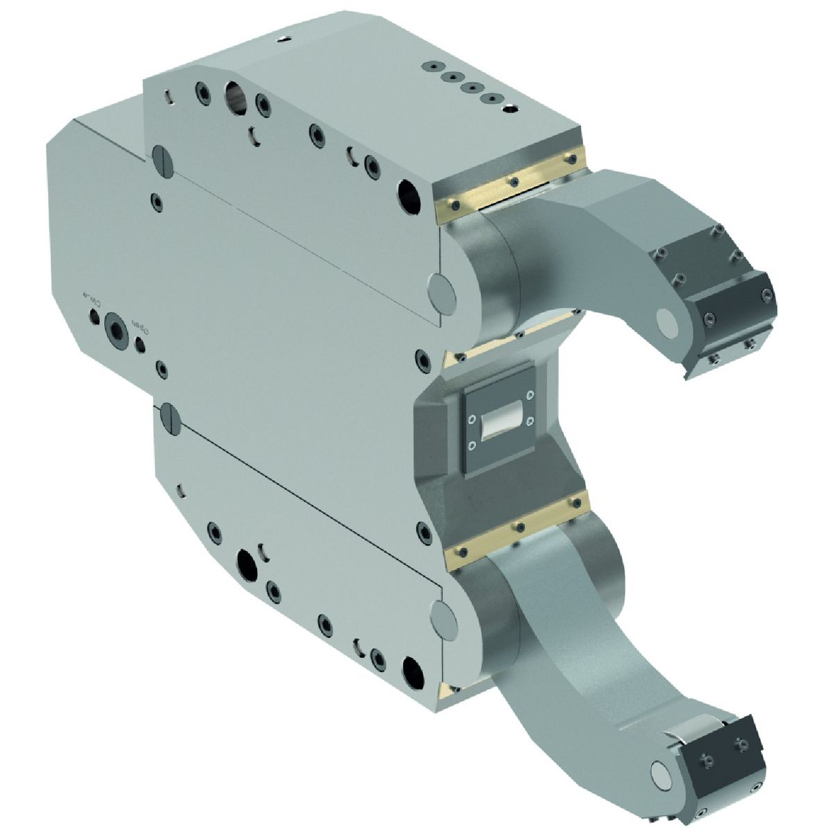 Luneta autocentrante para tornos - SLZC series - RÖHM GmbH - gran apertura