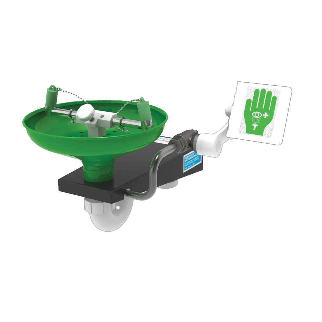 Lavaojos de pared - LAB-85GS - Hughes Safety Showers - para entorno ...