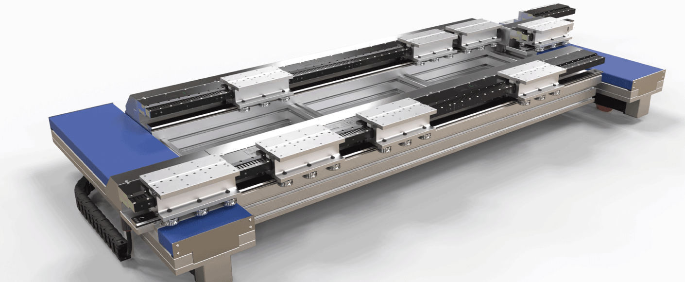 Sistema de guiado de patín - GFX-r - HepcoMotion - de precisión / con riel