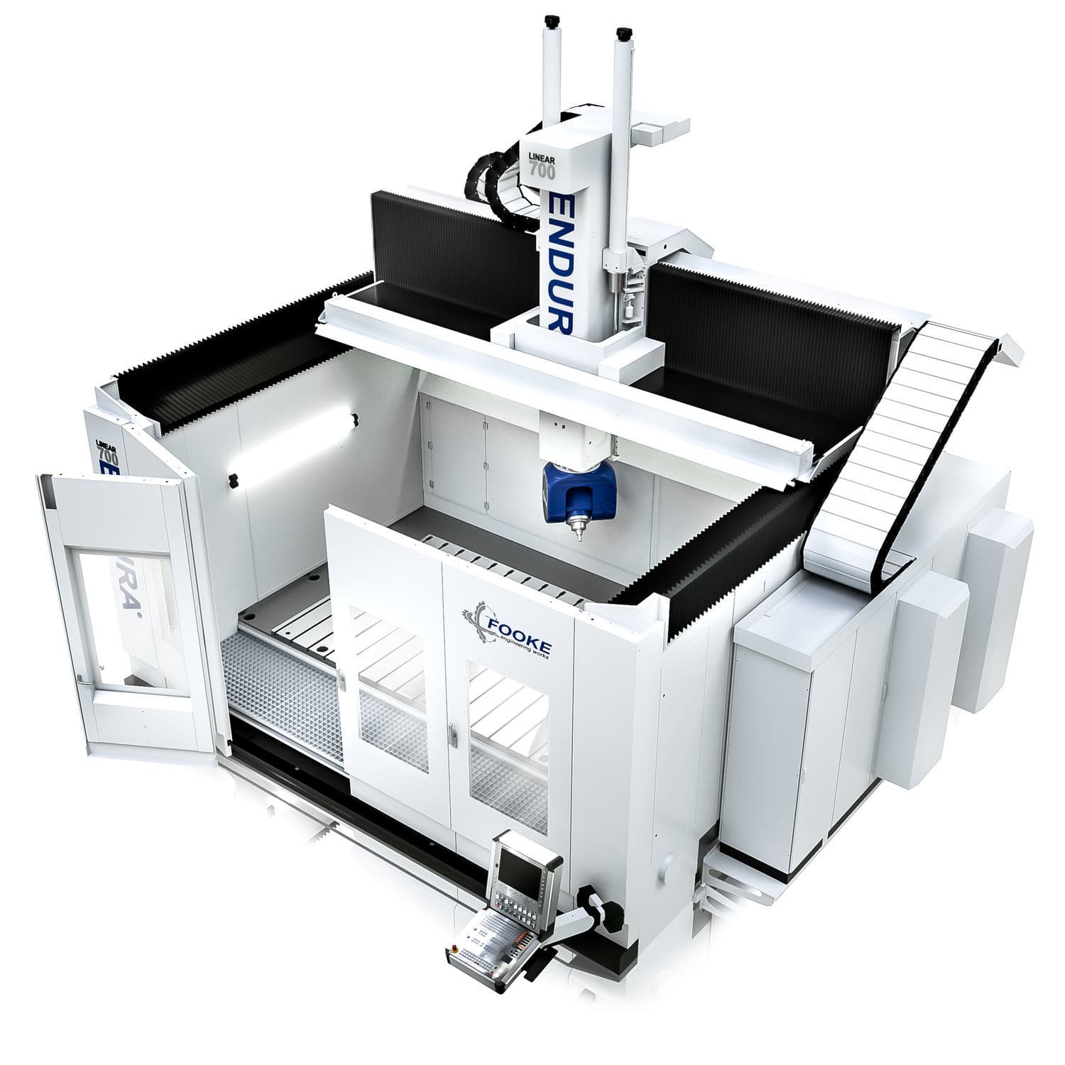 Fresadora CNC compacta - ENDURA® 700LINEAR series - FOOKE GmbH - 5 ejes ...