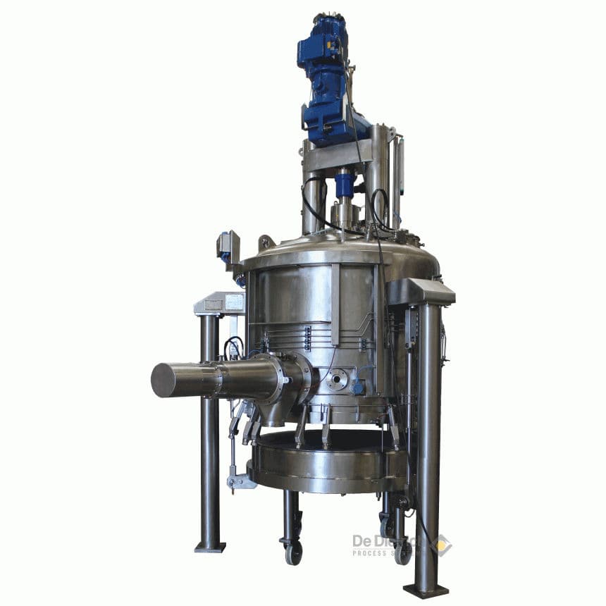 Filtro secador Nutsche - De Dietrich - de sólidos / compacto / con ...