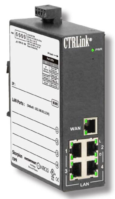 Router de comunicación - EIPR - Contemporary Control Systems - WAN ...