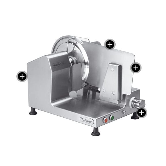 Cortadora de jamón - MAJOR SLICE 300V - Dadaux SAS - manual / de mesa ...