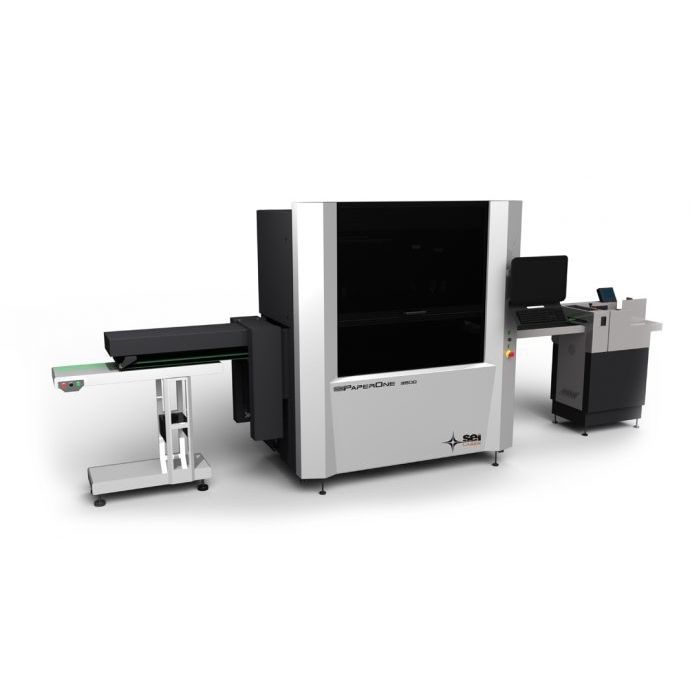 Máquina de corte láser - PaperOne 3500 - SEI LASER - para polietileno / de taladrado / de marcado