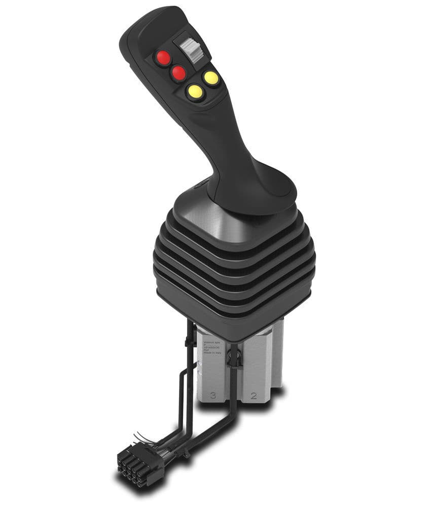 Joystick 2 ejes - SVM450 - WALVOIL - compacto / hidráulico / para ...