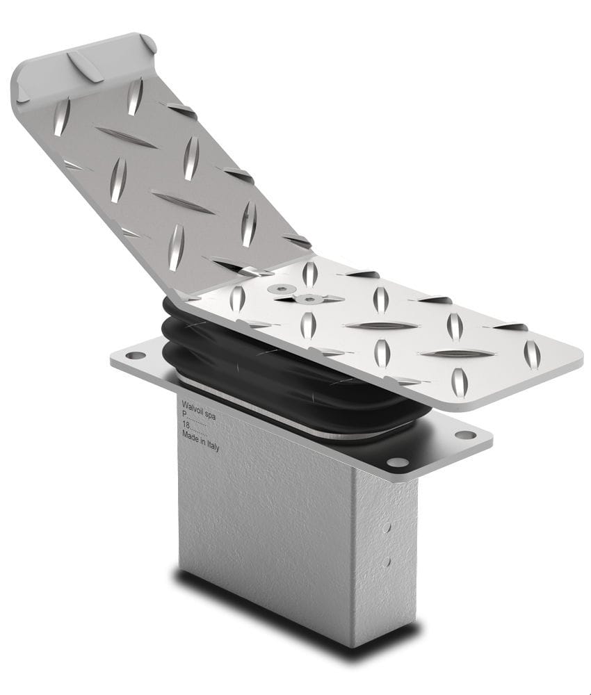 Pedal de control - SVM500 - WALVOIL - mecánico / 1 pedal / compacto