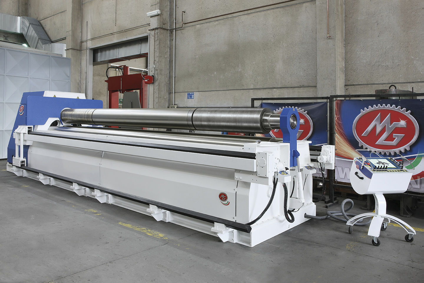 Máquina roladora de 4 rodillos - M6008D - MG S.R.L. - hidráulica ...