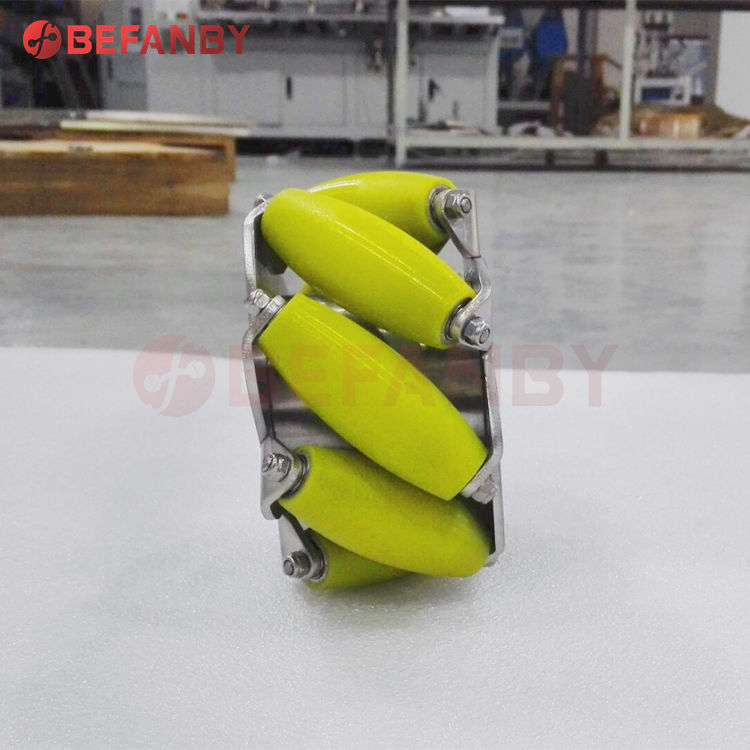 Rueda mecanum - BEFANBY - de uretano / para grandes cargas / para ...