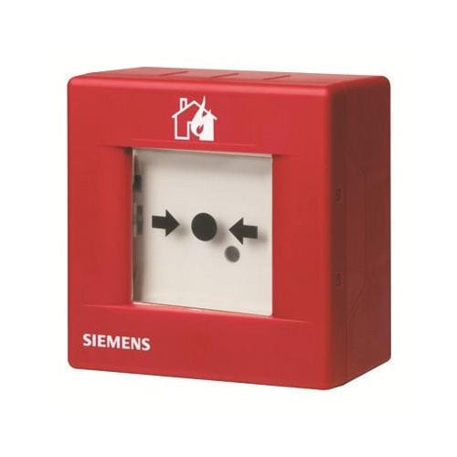 Pulsador de alarma manual direccionable - FDM221 - Siemens Fire Safety ...