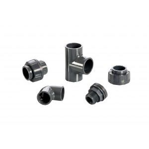 Racor de PVC - DIVATEC,SL - hidráulico / roscado / en T