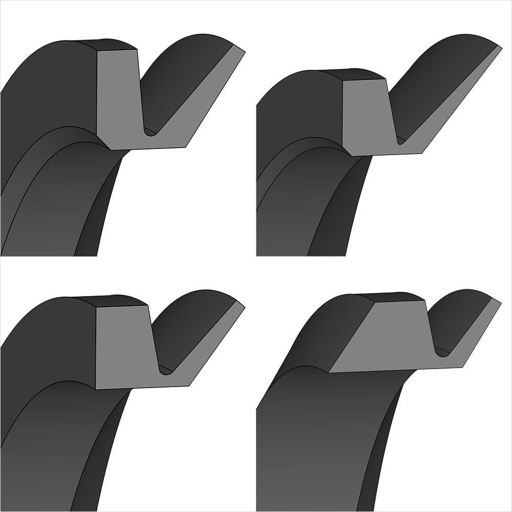 Junta de labio - V series - DICHTOMATIK SAS - de NBR / de FKM / V-ring