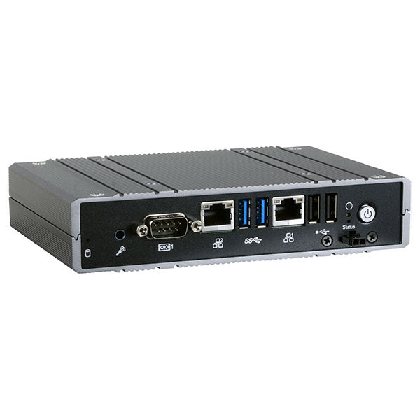 PC box - EC800-AL - DFI - embarcado / Intel® Atom E3900 / DVI