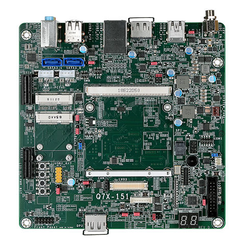Tarjeta portadora mini-ITX - Q7X-151(R.D1) - DFI - Qseven®