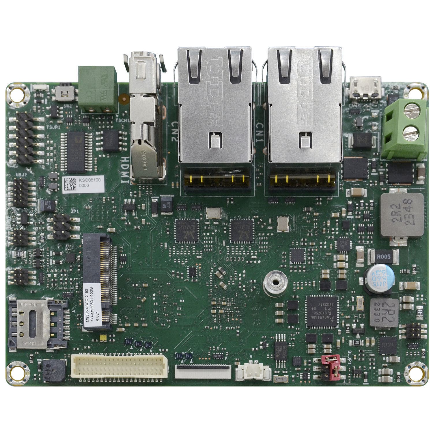 Placa madre Pico-ITX / 2,5" - M93053 - DFI - NXP i.MX93 / Intel® / LPDDR4