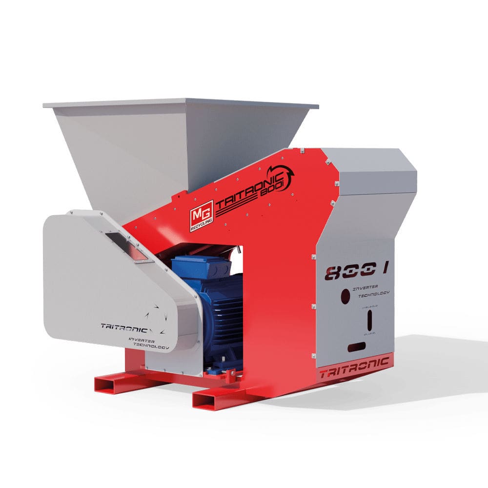 Destrozador de 1 eje - TR 800 - MG RECYCLING SRL - para cables / compacto