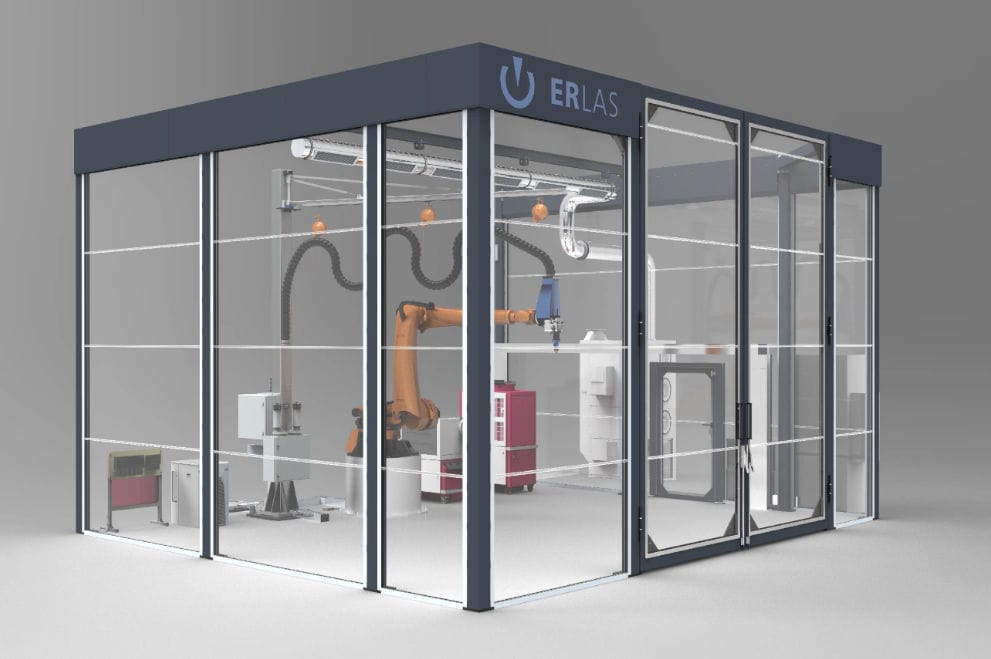 Máquina de chapado por soldadura láser - ERLASER® HARD+CLAD - ERLAS ...